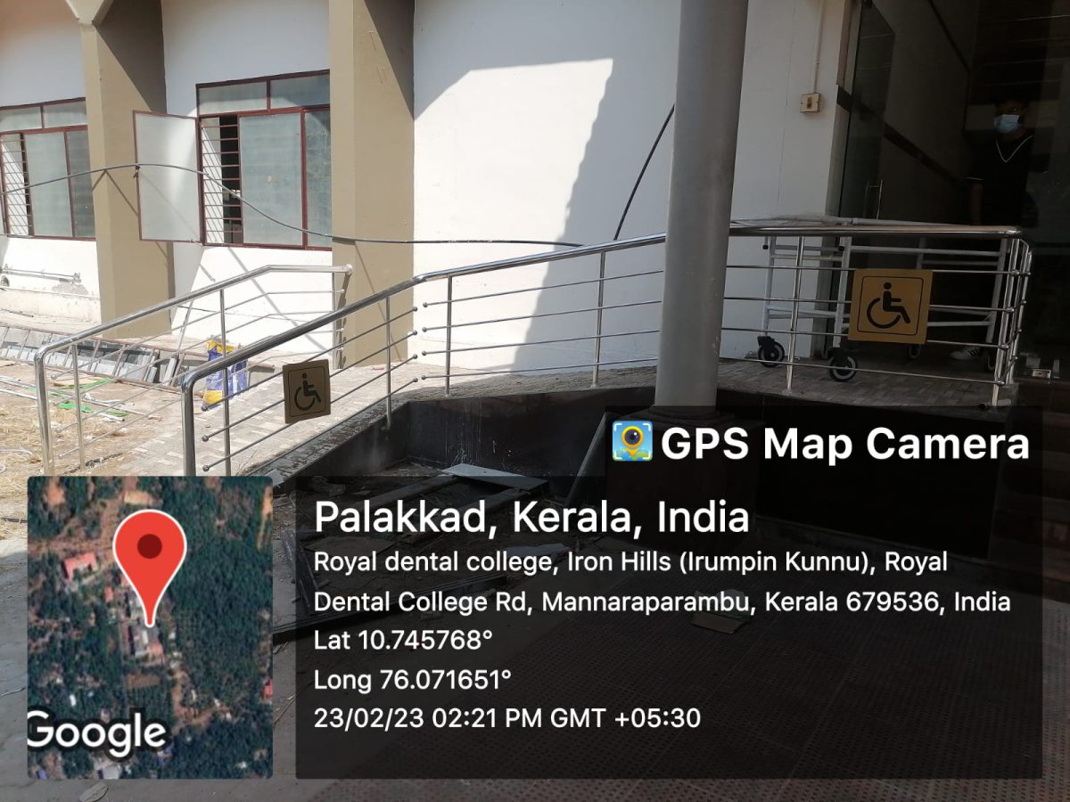 Disabled Friendly Environment - Royal Dental College